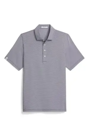 ASHWORTH GOLF Houndstooth Polo