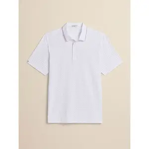 ASHWORTH GOLF All In Polo - White Lavender Fog