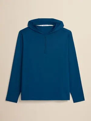 ASHWORTH GOLF Moonlight Beach Hoodie - Poseidon