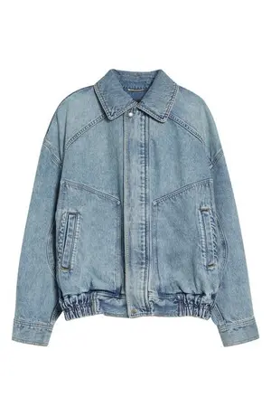 Saint Laurent Oversize Denim Jacket - South Blue