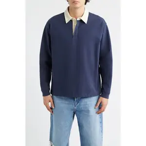 FRAME Cotton Rugby Polo
