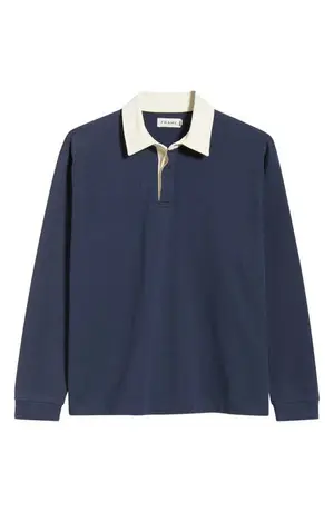 FRAME Cotton Rugby Polo