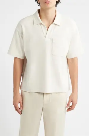 Frame Open Collar Polos For Men