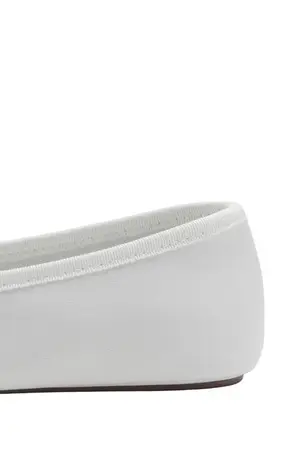 Mango Ballet Flat - White