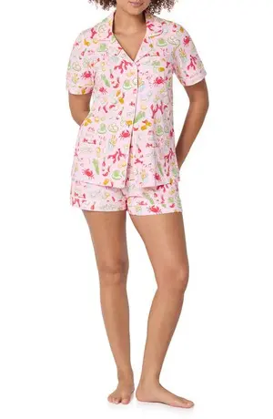 BEDHEAD PAJAMAS Print Short Pajamas - French Quarter