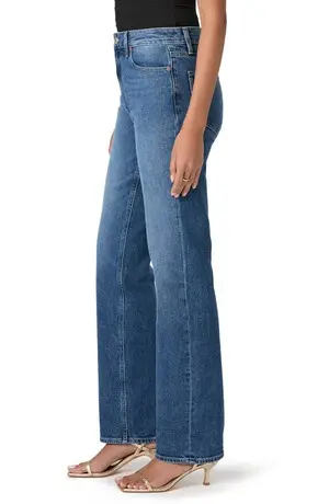 Paige Stevie High-waist Straight-leg Jeans