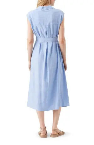 RIPE MATERNITY Abby Stripe Shirt Dress