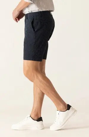DEKE Oasis Seersucker Bermuda Shorts