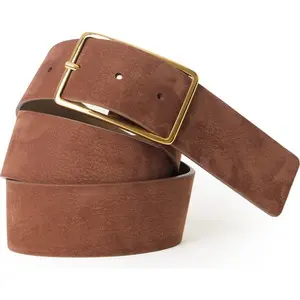 B-low The Belt B-Low The Belt Milla Nubuck Belt Brownie Gold