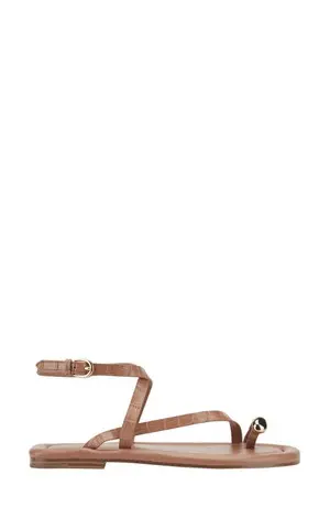 Marc Fisher Gynnie Strappy Sandal - Medium Natural