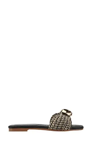 Marc Fisher Nalena Slide Sandal - Black Multi