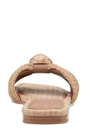 Marc Fisher Nalena Slide Sandal - Medium Natural
