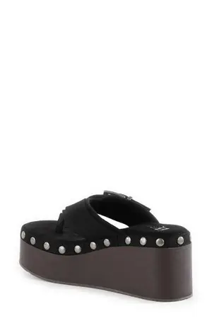 Bc Footwear Starfish Platform Sandal - Black