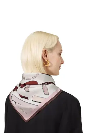 Mulberry Square Scarfbayswater Workshop - Blossom Pink