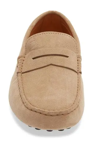 TOD'S Penny Loafer Driving Shoe - Biscotto