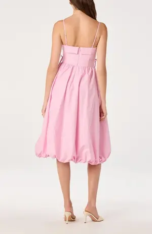 Astr The Label Dahlia Cotton Sundress - Pink