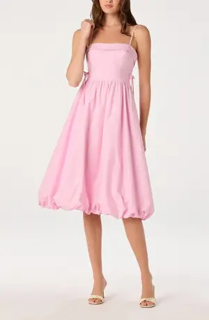 Astr The Label Dahlia Cotton Sundress - Pink