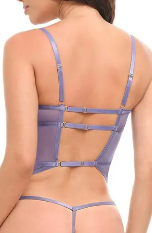 OH LA LA CHERI Vanessa Underwire Bustier & G-string Set