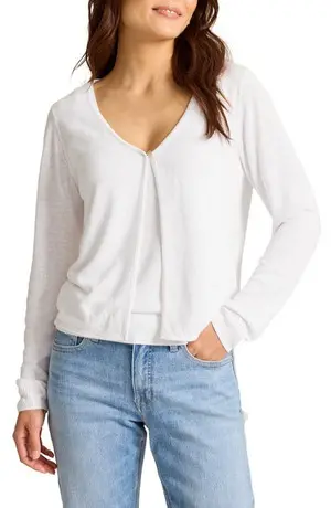 Women's White Linen Cardigans