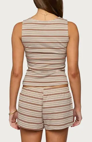 EDIKTED Glennon Stripe Tank