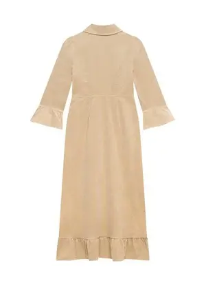 Mint Velvet Corduroy Shirt Midi Dress