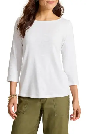 Tommy Bahama Ashby Slub Top White