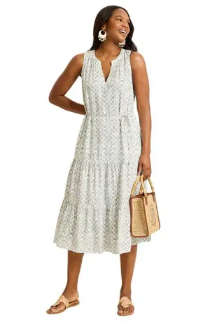Tommy Bahama Coastal Sands Linen-blend Sundress