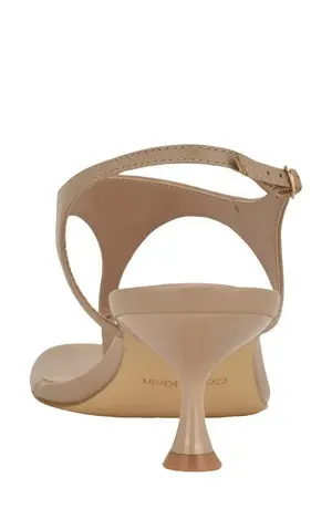 Calvin Klein Portia Ankle Strap Sandal - Light Natural