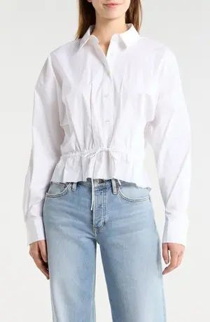 Staud Primrose Button-up Shirt