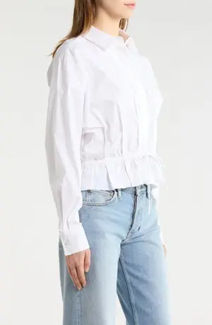 Staud Primrose Button-up Shirt