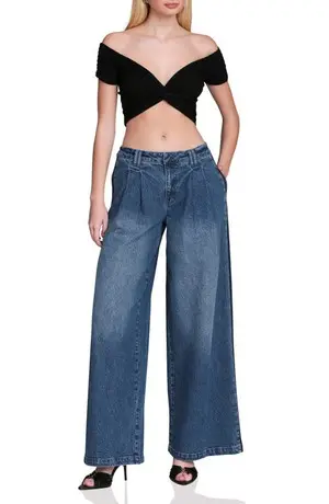 Avec Les Filles Wide-leg Jeans