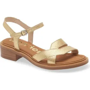 WONDERS Ankle Strap Slide Sandal - Max Oro