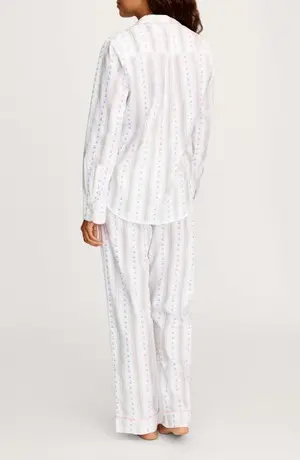 PETITE PLUME Brushed Cotton Twill Pajamas