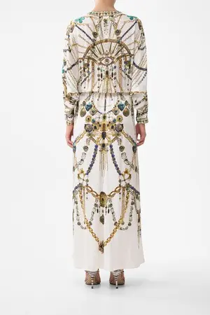 Camilla Twist Front Batwing Dress - Chain Gang