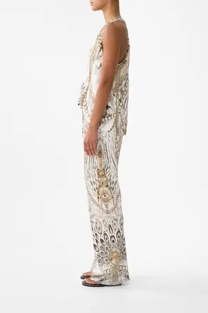 Camilla Bias Cut Drawstring Pant