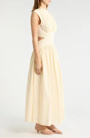 Parker The Julianne Stripe Cotton Maxi Dress