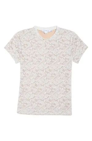 Good American Stretch Lace Baby T-shirt