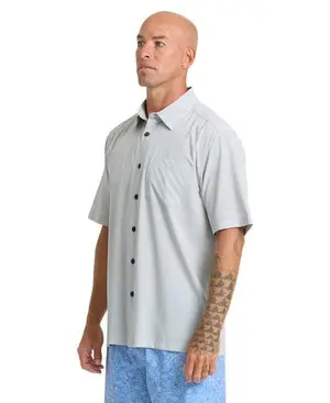 QUIKSILVER WATERMAN Chaser Wm Ss Short Sleeve Shirt - High Rise
