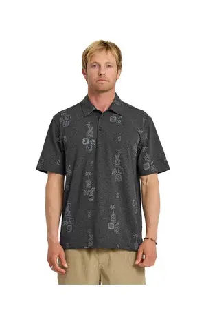 QUIKSILVER WATERMAN Mystic Fin Short Sleeve Shirt