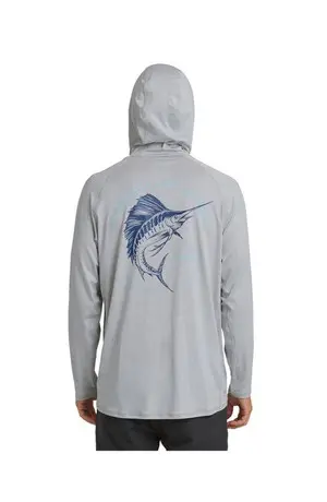 QUIKSILVER WATERMAN Marley Hoody Long Sleeve Upf Shirt
