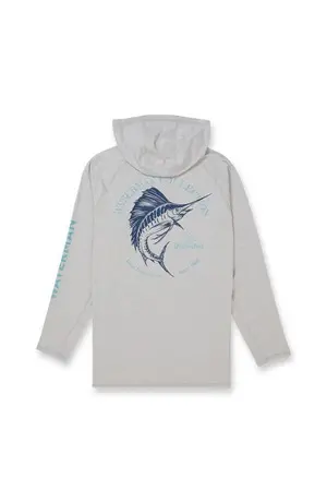 QUIKSILVER WATERMAN Marley Hoody Long Sleeve Upf Shirt