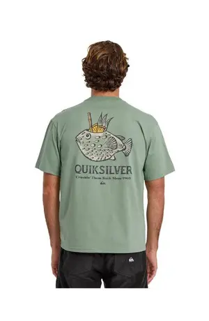 QUIKSILVER WATERMAN Mai Tai Time Qmt0 Short Sleeve Shirt