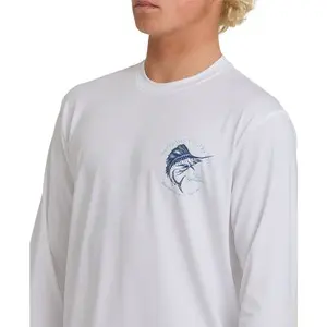 Quiksilver Cool Breeze Long Sleeve Shirt - White