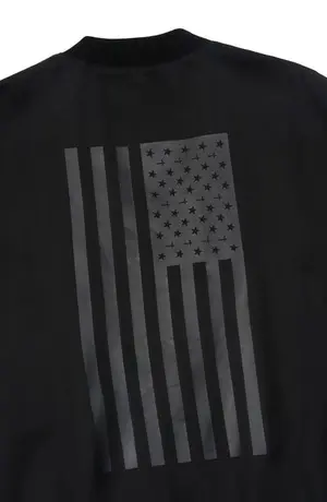 RtA Leonard Flag Graphic Bomber Jacket