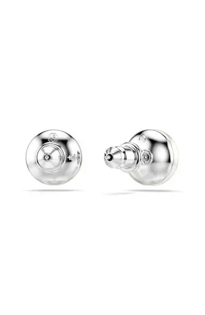 SWAROVSKI Matrix Crystal Pearl Stud Earrings