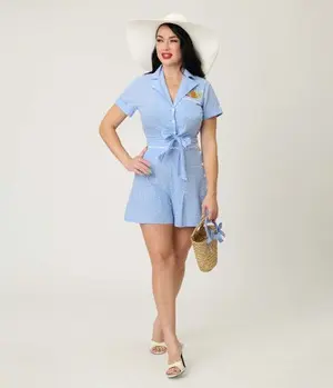 Unique Vintage Shirley Crop Top
