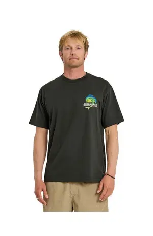 QUIKSILVER WATERMAN Big Bull Qmt0 Short Sleeve Shirt - Phantom