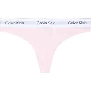 Calvin Klein Icon Cotton Blend Thong - Cradle Pink