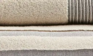 Nordstrom Mixed Stripe 6-piece Cotton Towel Set - Beige Oatmeal Multi