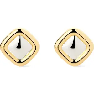 ANA LUISA Clara Two-tone Stud Earrings - Gold/silver